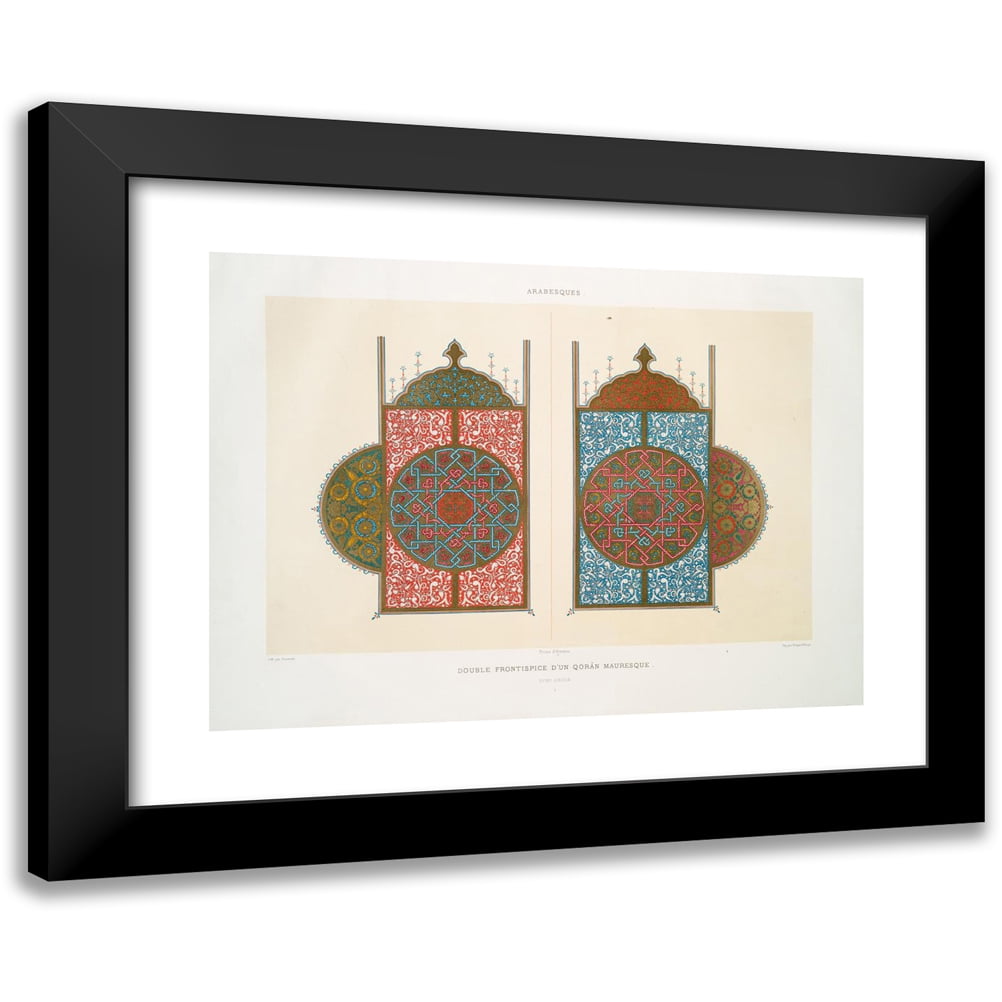 Émile Prisse d'Avennes 18x14 Black Modern Framed Museum Art Print ...