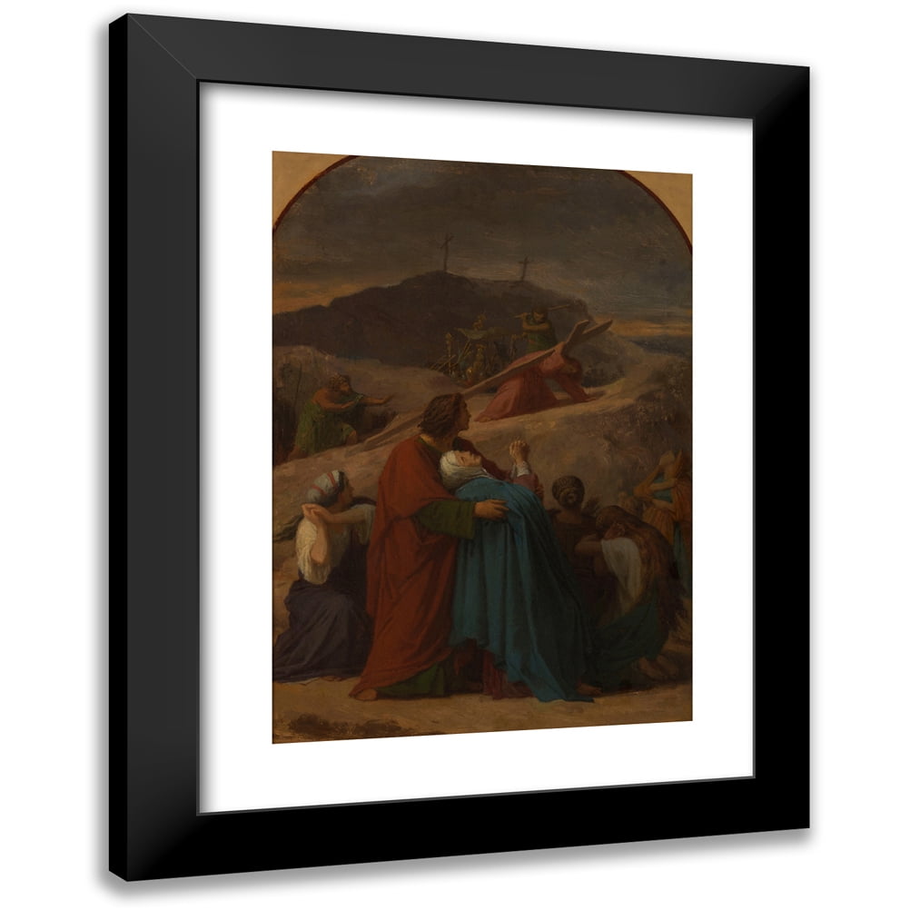 Émile Signol 11x14 Black Modern Framed Museum Art Print Titled - Jesus ...