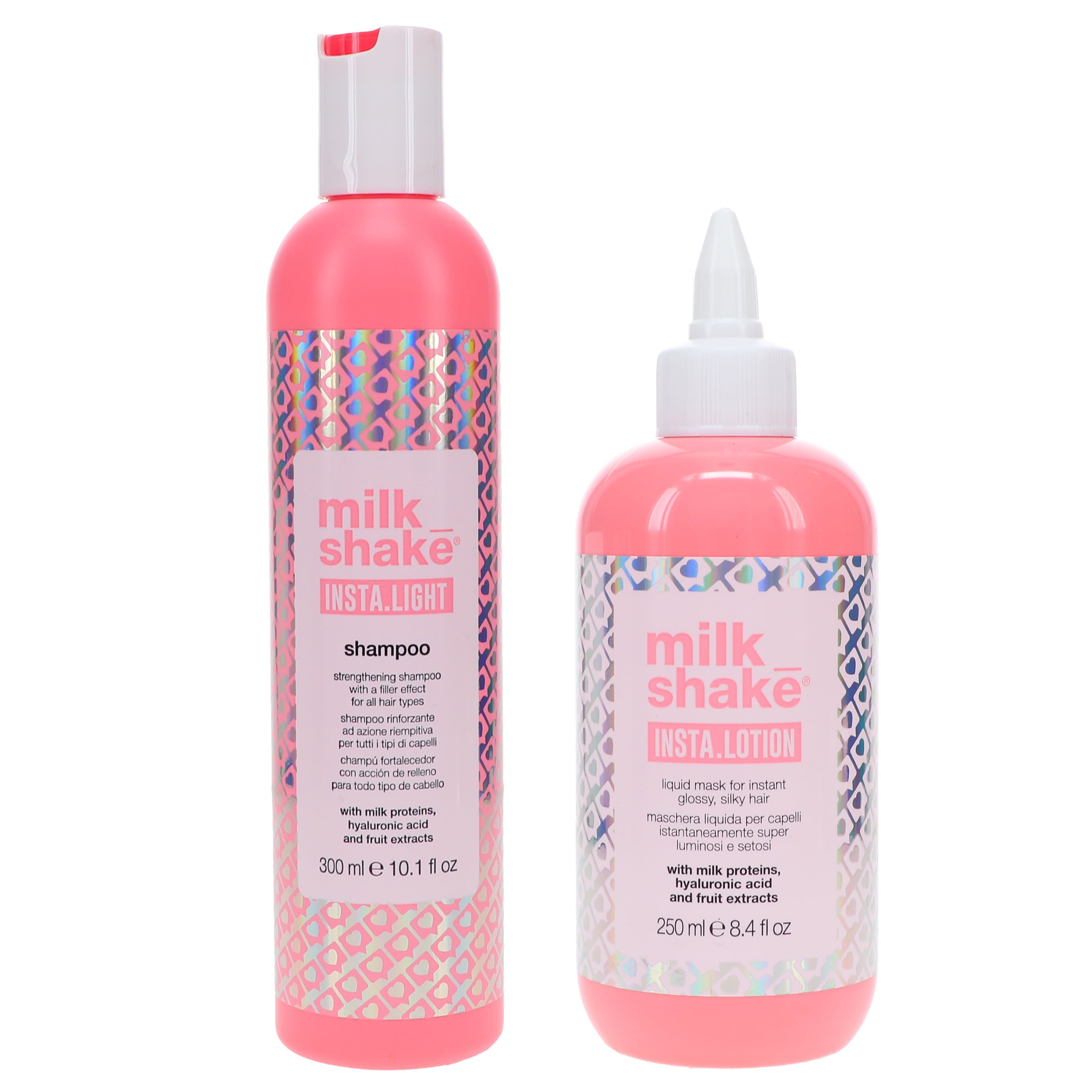 milk_shake Insta.Light Shampoo 10.1 oz & Insta.Lotion 8.4 oz Combo Pack ...