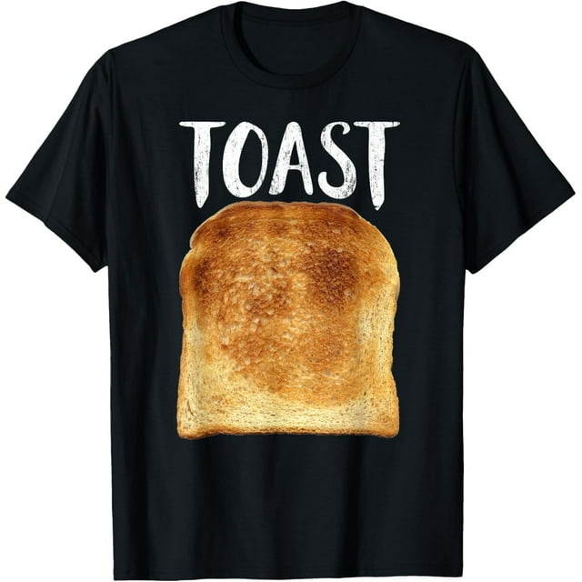 Toast Costume Halloween Funny Bread Lover Christmas Gift T-Shirt ...