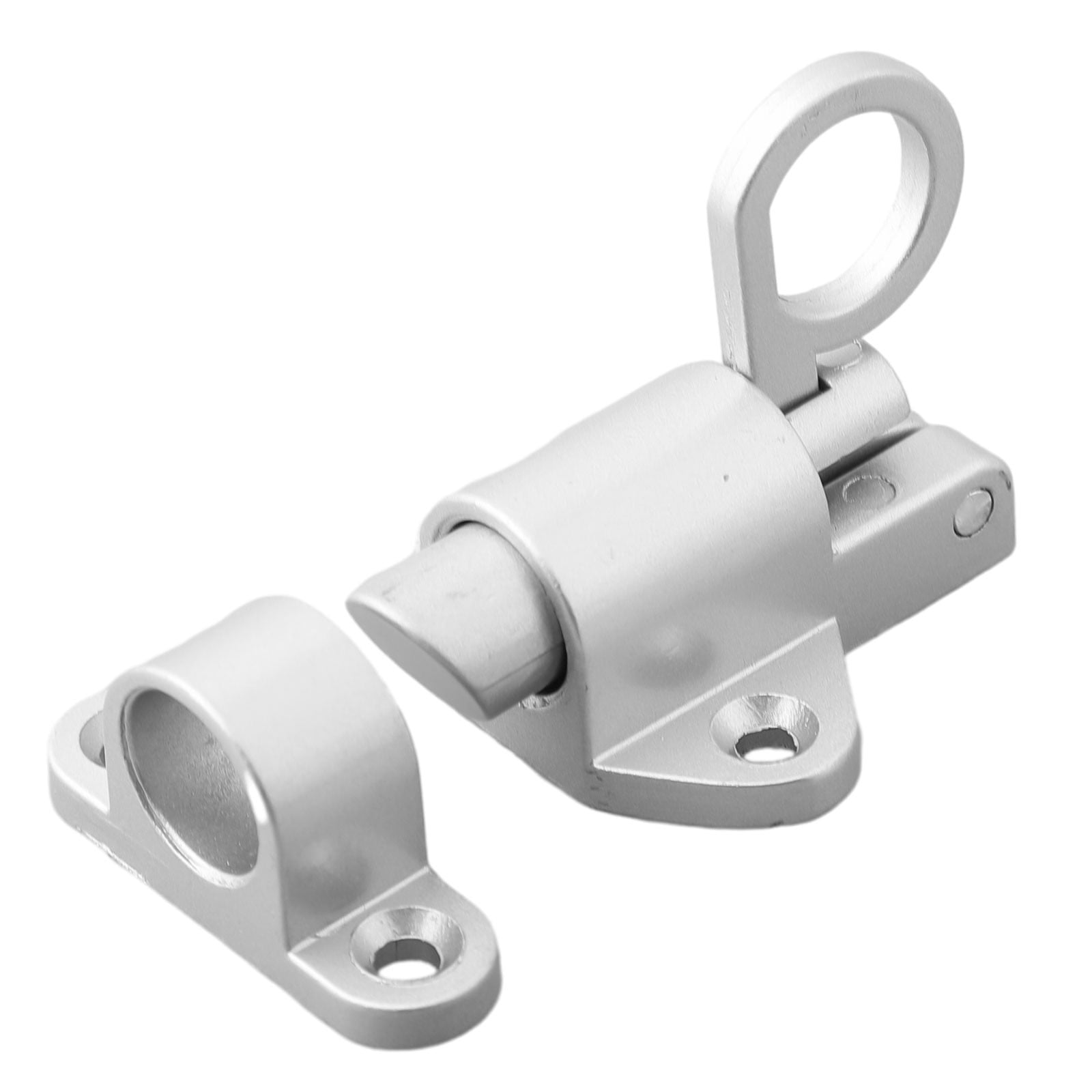 mingkeerda 1pcs Self Closing Latch Bolt Aluminum Alloy Automatic Spring ...