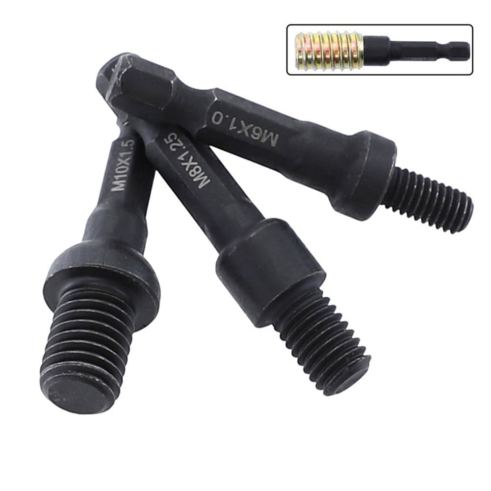 mingkeerda 3pcs Self-Tapping Socket Adapter Set For Insert Nuts Hanger ...