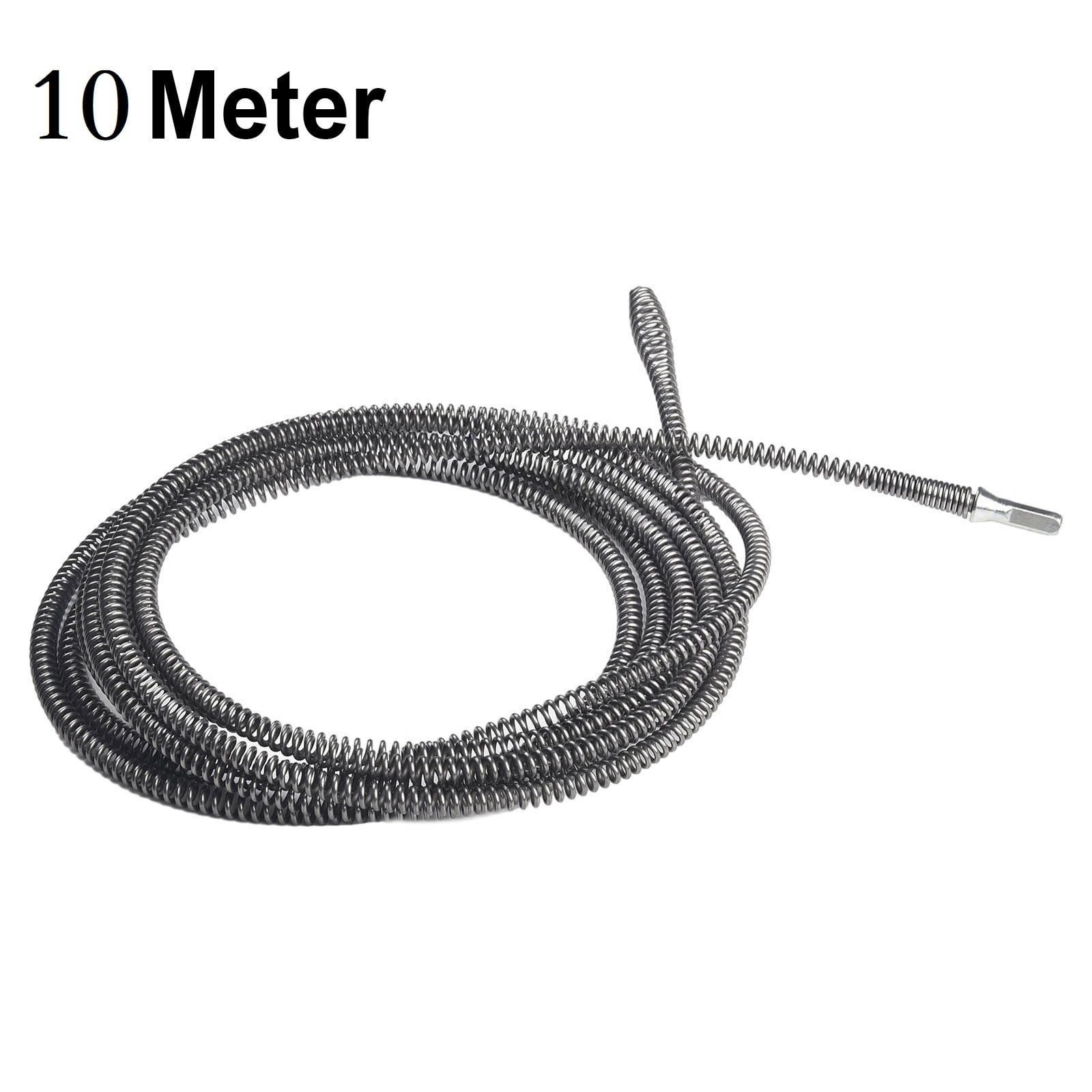 mingkeerda 5/8/10M Sewer Dredging Spring Electric Drill Drain Cleaner ...