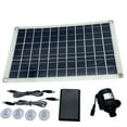 mingkeerda Brushless Solar Water Pump Kit 800L/H Powerful Solar Water ...