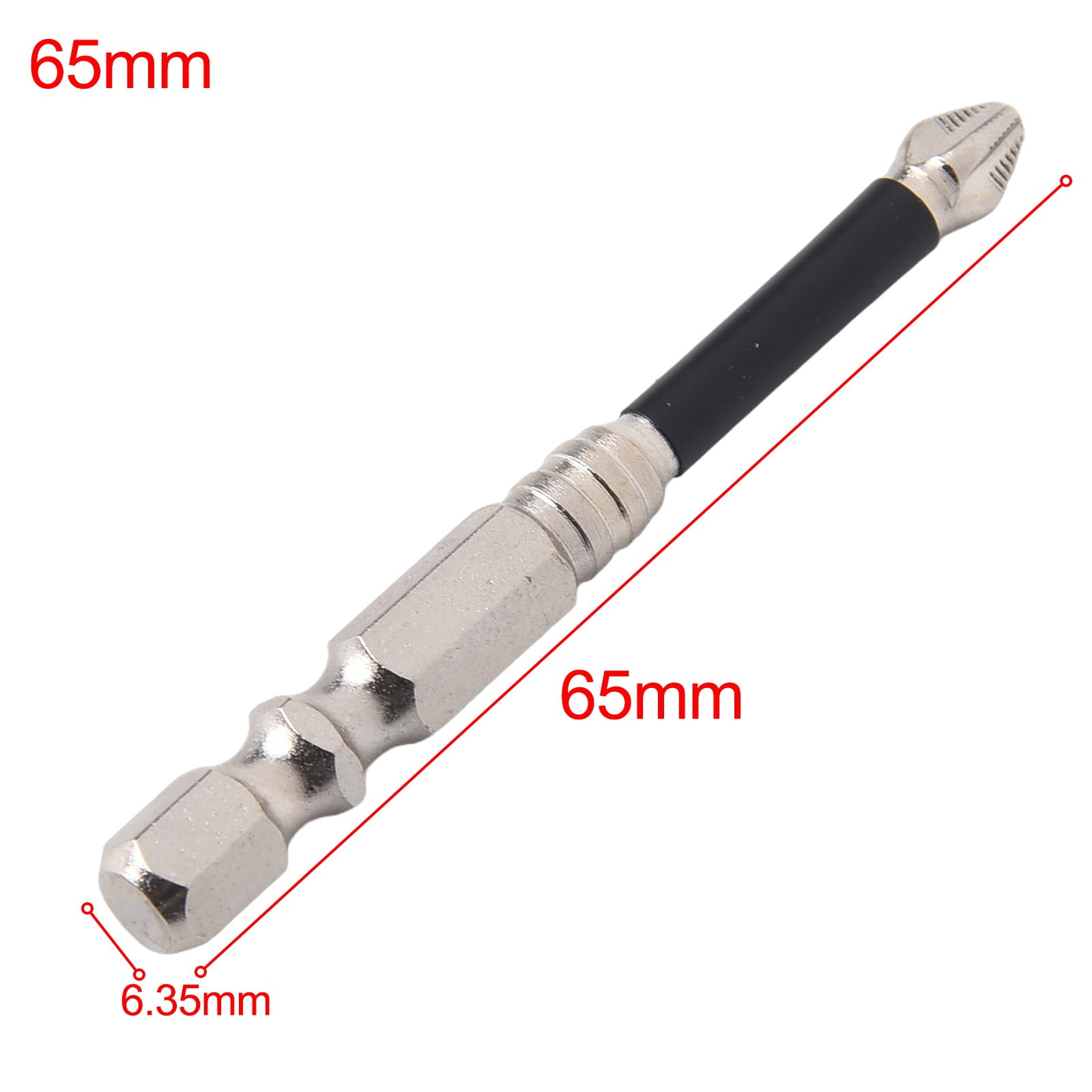 mingkeerda Cross Magnetic Screwdriver Bit Alloy Steel Anti-Slip Drill ...