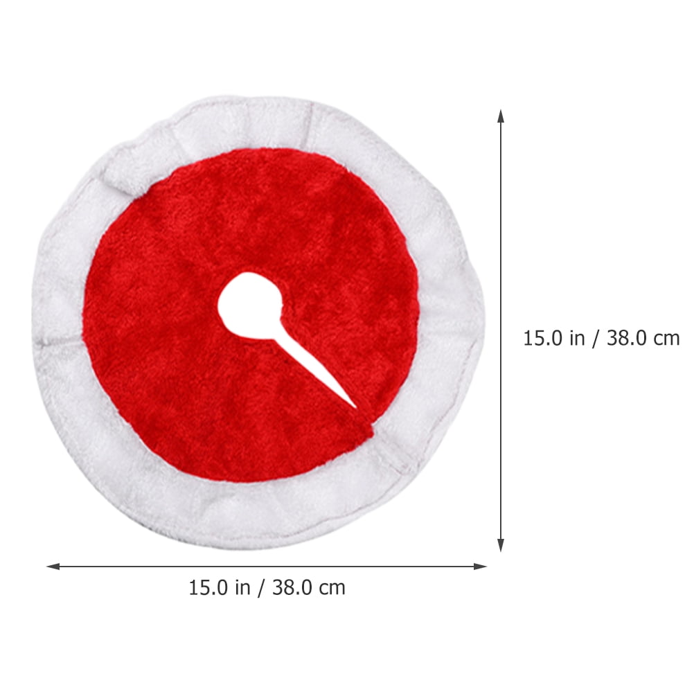 WASHWEPE Classic Mini Christmas Tree Skirt Cloth 2Pack - Walmart.com