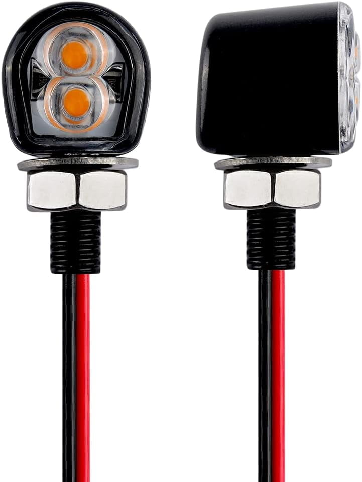 mini led turn signals motorcycle blinkers dirt bike Rear front turn ...