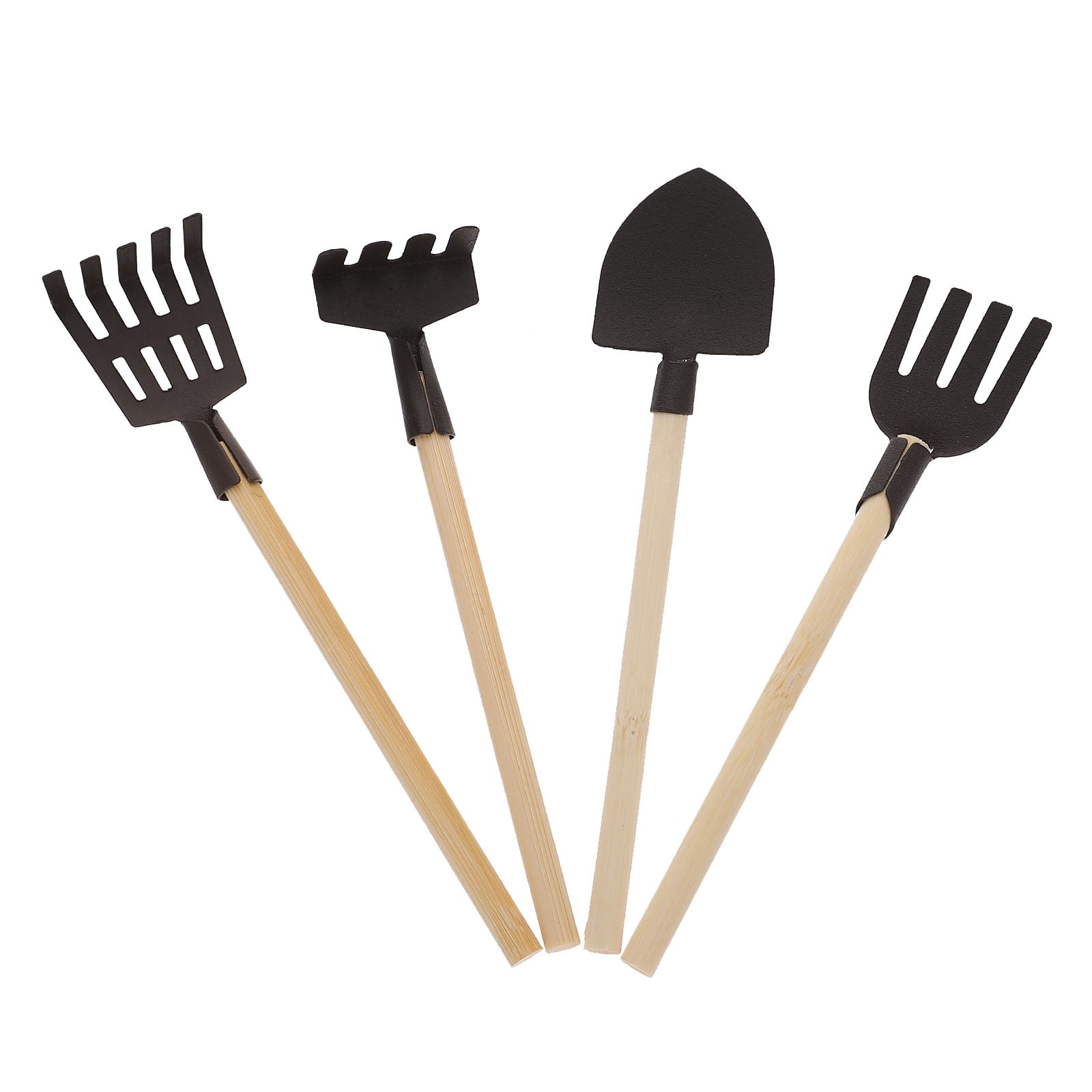 mini rake 4pcs Mini Garden Tools Set - Shovels, Rakes, Toys (5.12X1 ...