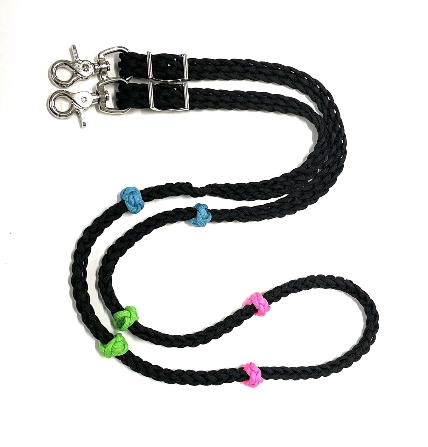 miniature horse or small pony lesson reins color knotted 6' pony reins ...