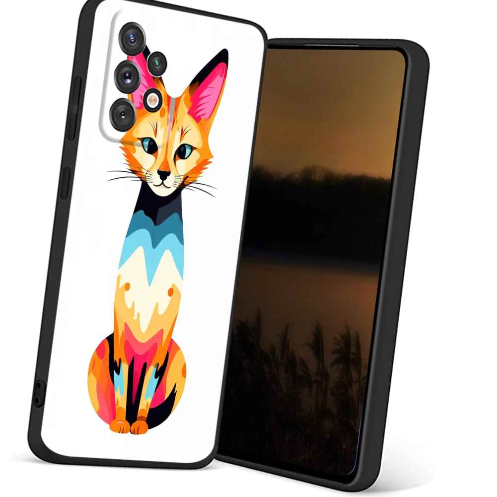 minimal-cute-Serval-709 Phone Case, Designed for Samsung Galaxy A52 5G ...