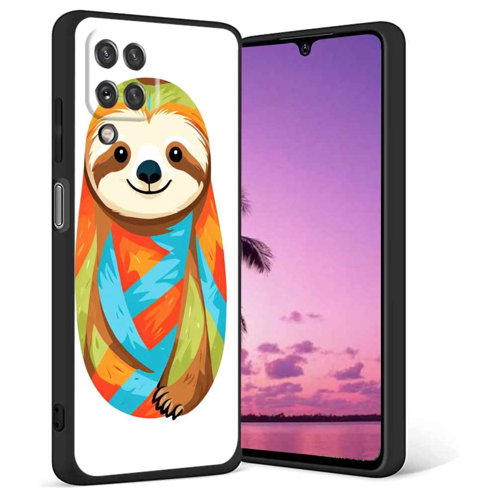 minimal-cute-Sloth-724 Phone Case, Designed for Samsung Galaxy A12 Case ...