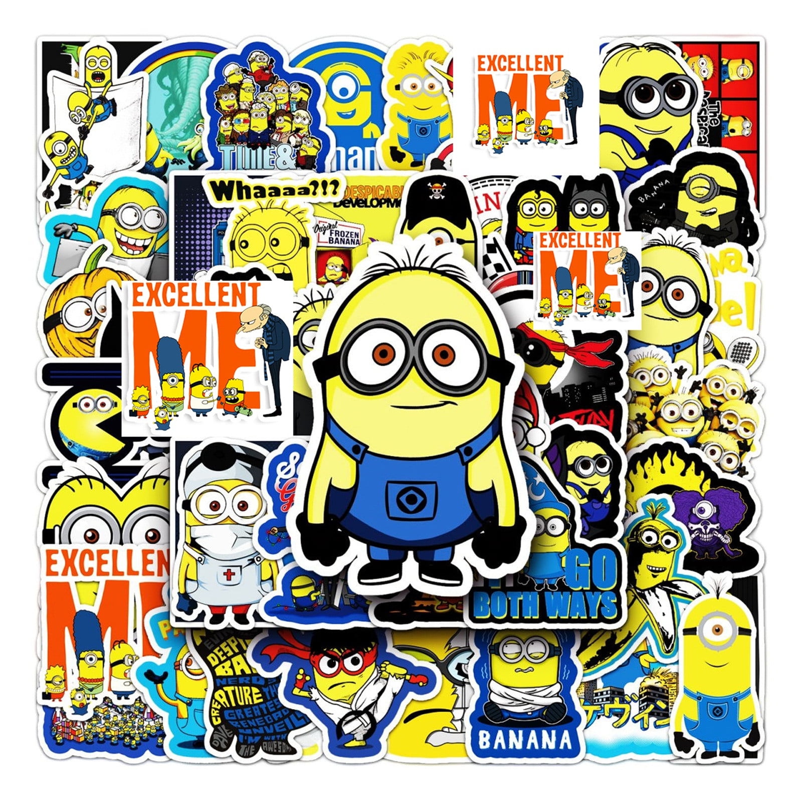 minion stickers,minion party favors,minion,Despicable Me Minions ...