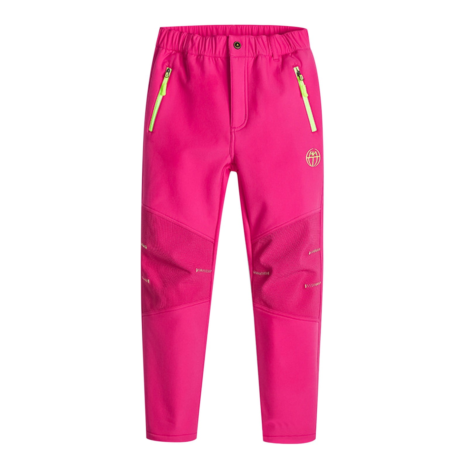 miqiqism Kid Loose Cargo Pants High Waisted Trousers with Multi Pockets ...