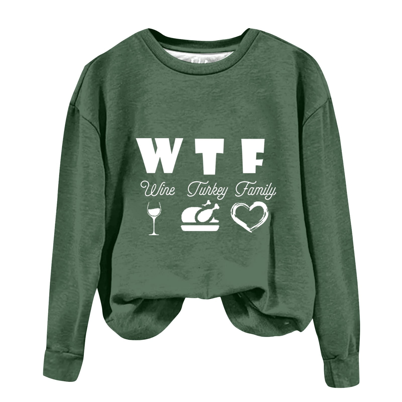 miqiqism WTF Wine Turkey Family Shirts for Women Happy Thanksgiving ...
