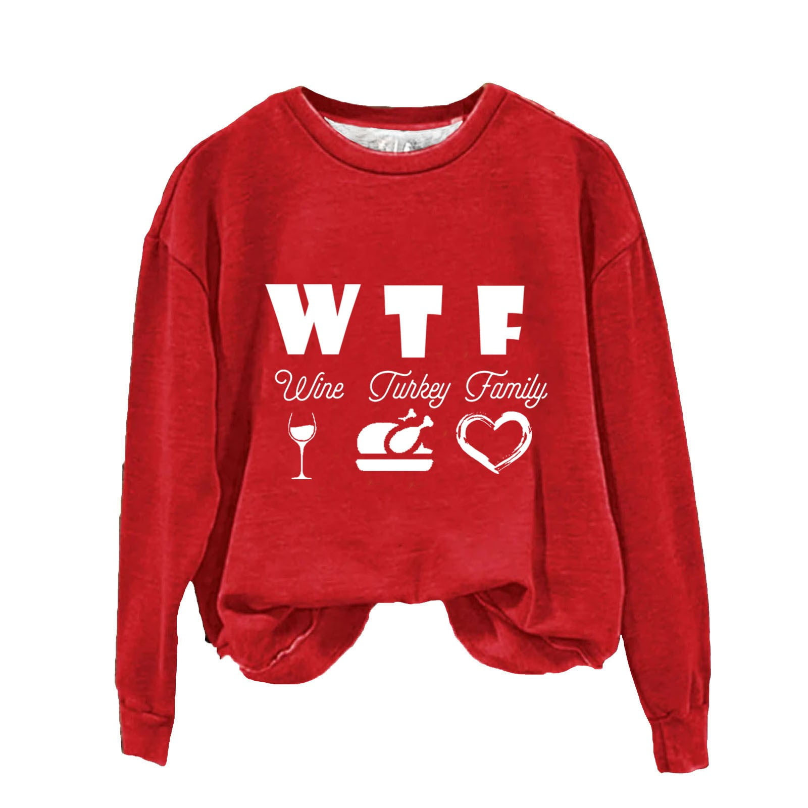 miqiqism WTF Wine Turkey Family Shirts for Women Happy Thanksgiving ...