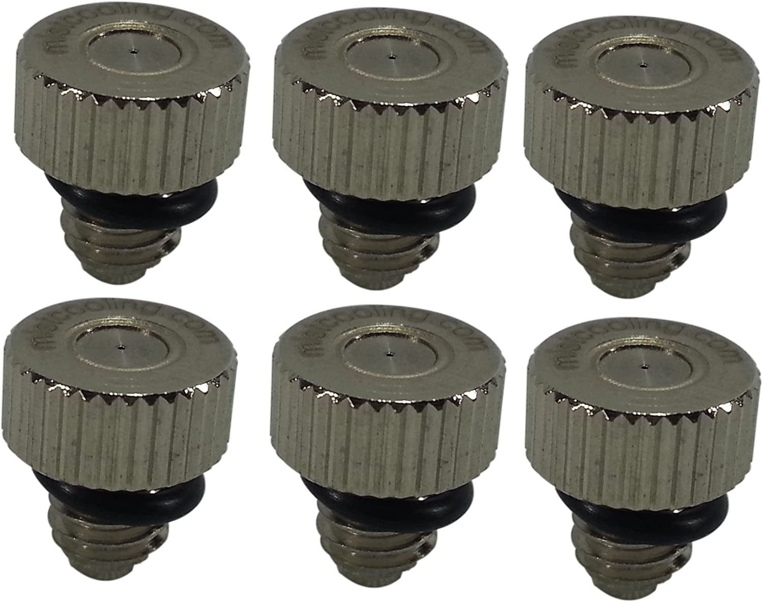 mistcooling Replacement Misting Nozzles (6 Pack) (0.020 - Low Pressure ...