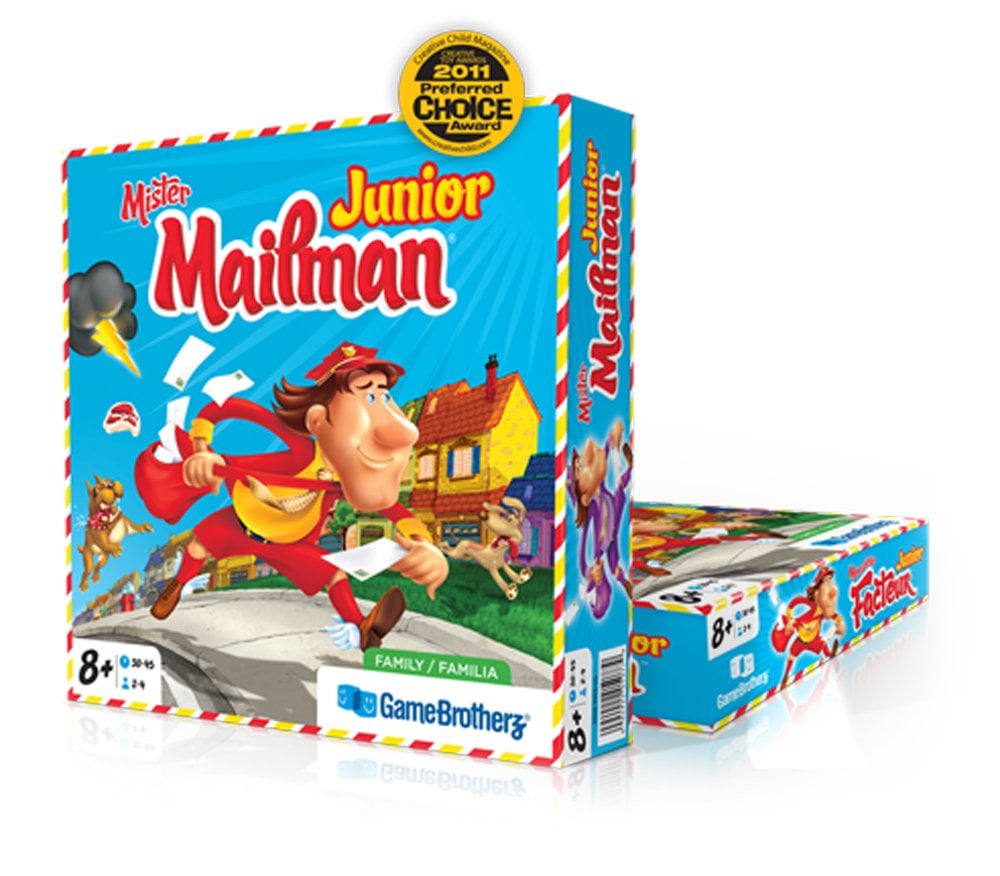 mister mailman junior family board game made by gamebrotherz - Walmart.com