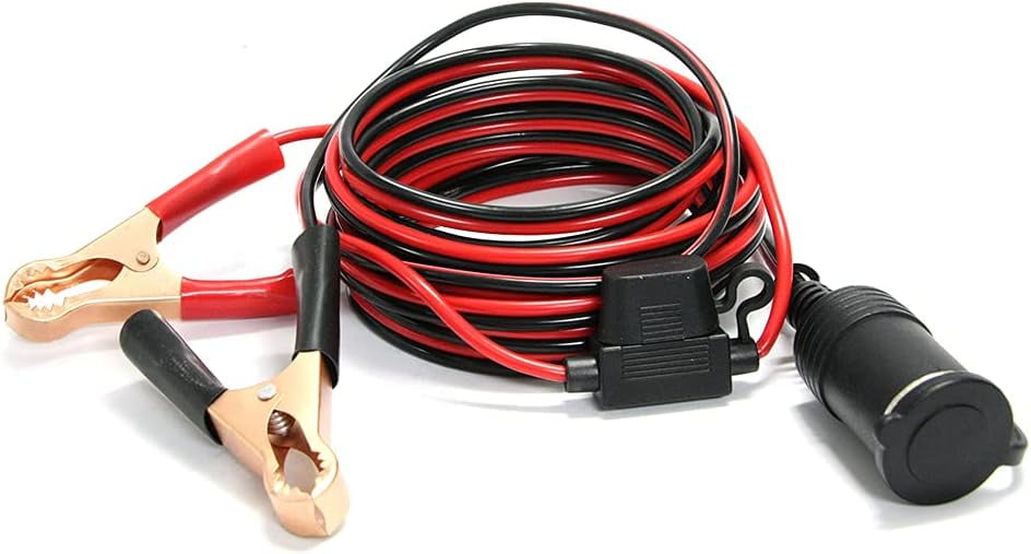 mistyhony 10FT/3m 16AWG Female Extension Cord Plug Socket with Battery ...