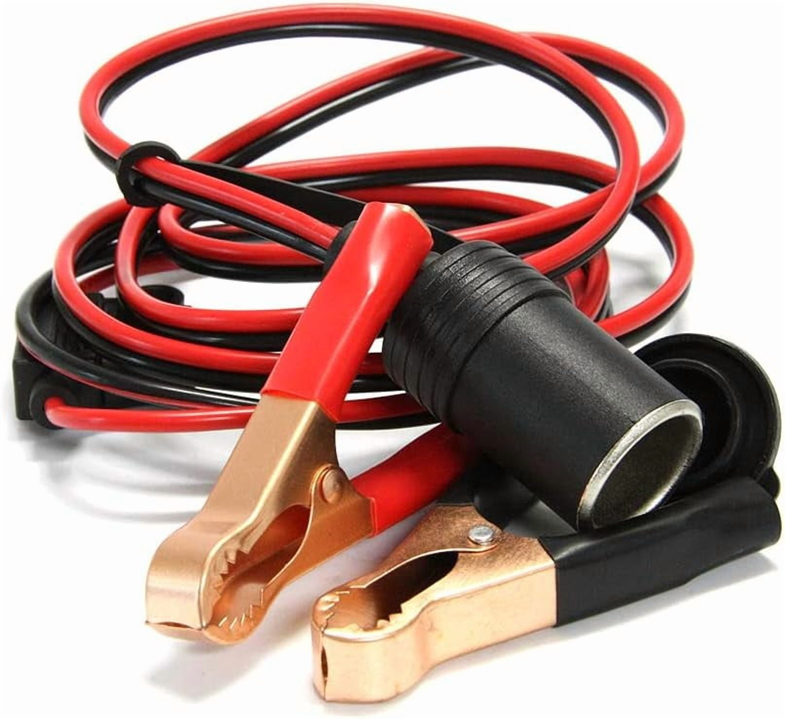 mistyhony 10FT/3m 16AWG Female Extension Cord Plug Socket with Battery ...