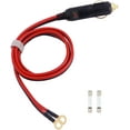 mistyhony Heavy Duty 13AWG Male to Cigarette Lighter Male Plug, 12V Car ...