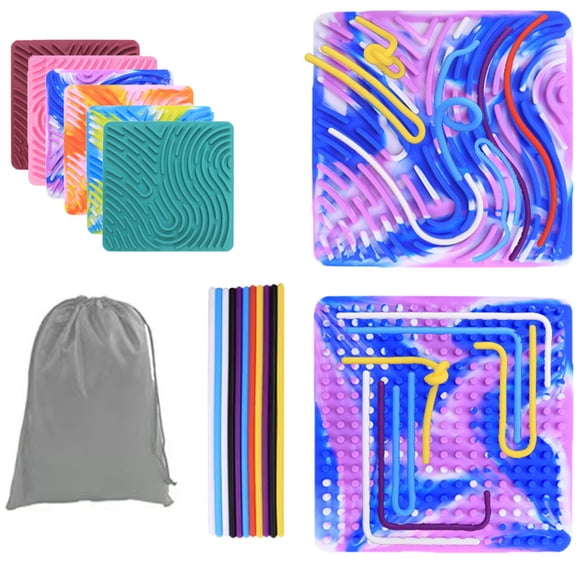 Fidget Board Toys for Stress Relief and Calming Sensory Play