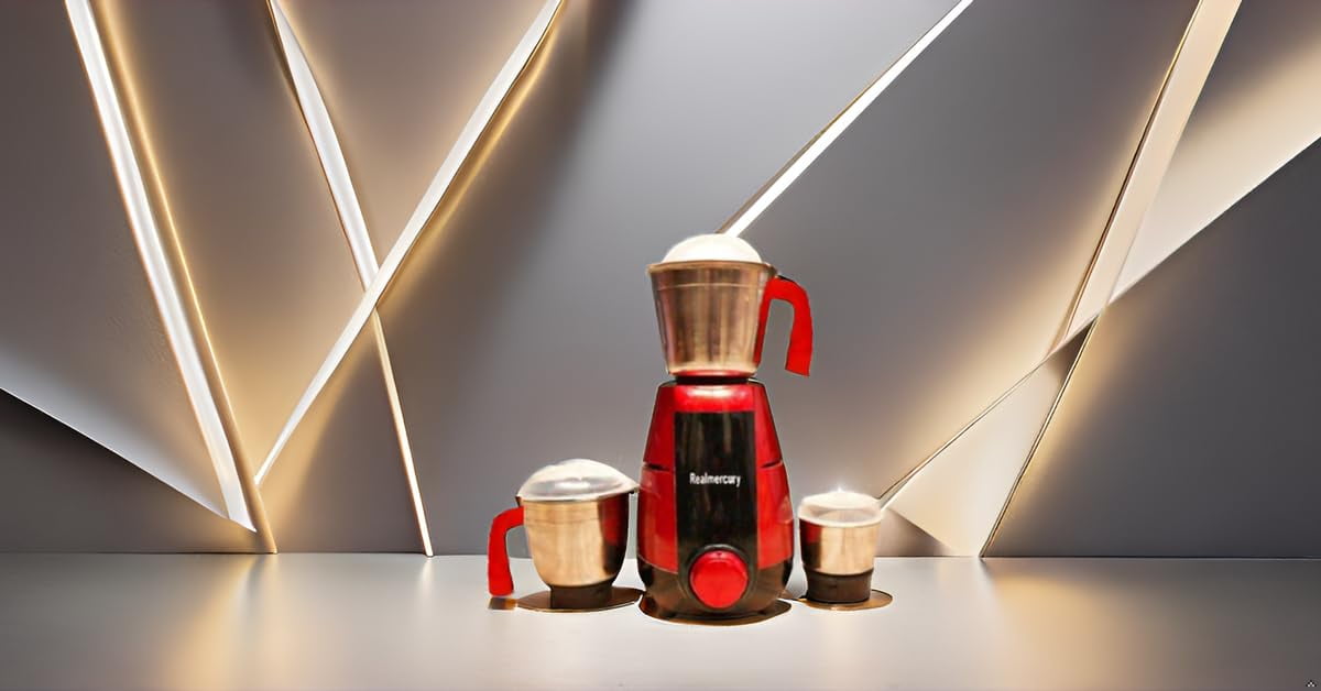 mixey grinder 1500 watts with 3 matching jars stainless steel jars with 3 speed control and ...