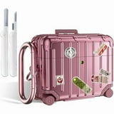 mjw001 Compatible with Airpods Pro 3 Case 2025, Cute Fashion Suitcase ...