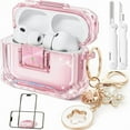 mjw001 with Safety Lock for AirPods Pro 3 Case (2025),Clear Cases for ...