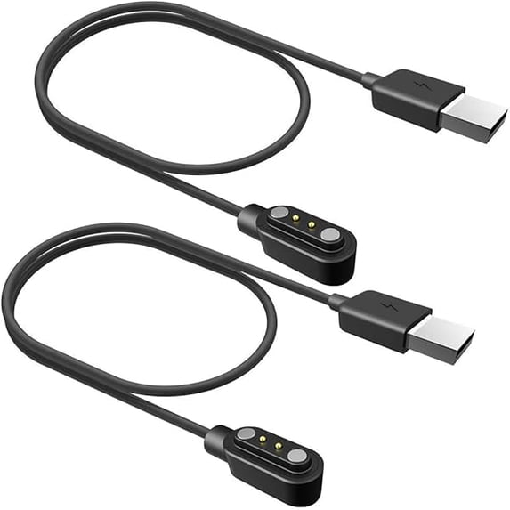 mjw001 VeryFit Smart Watch Charger USB Magnetic 2 Pin Smartwatch ...