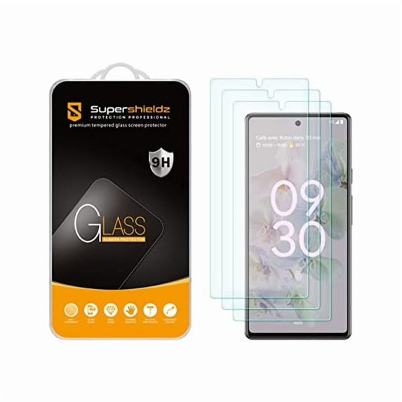 mlp001 (3 Pack) Designed for Google Pixel 6a Tempered Glass Screen ...