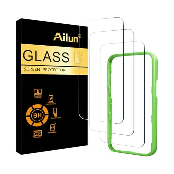 mlp001 3 Pack Screen Protector for iPhone 17 / iPhone 16 Pro [6.3 inch ...
