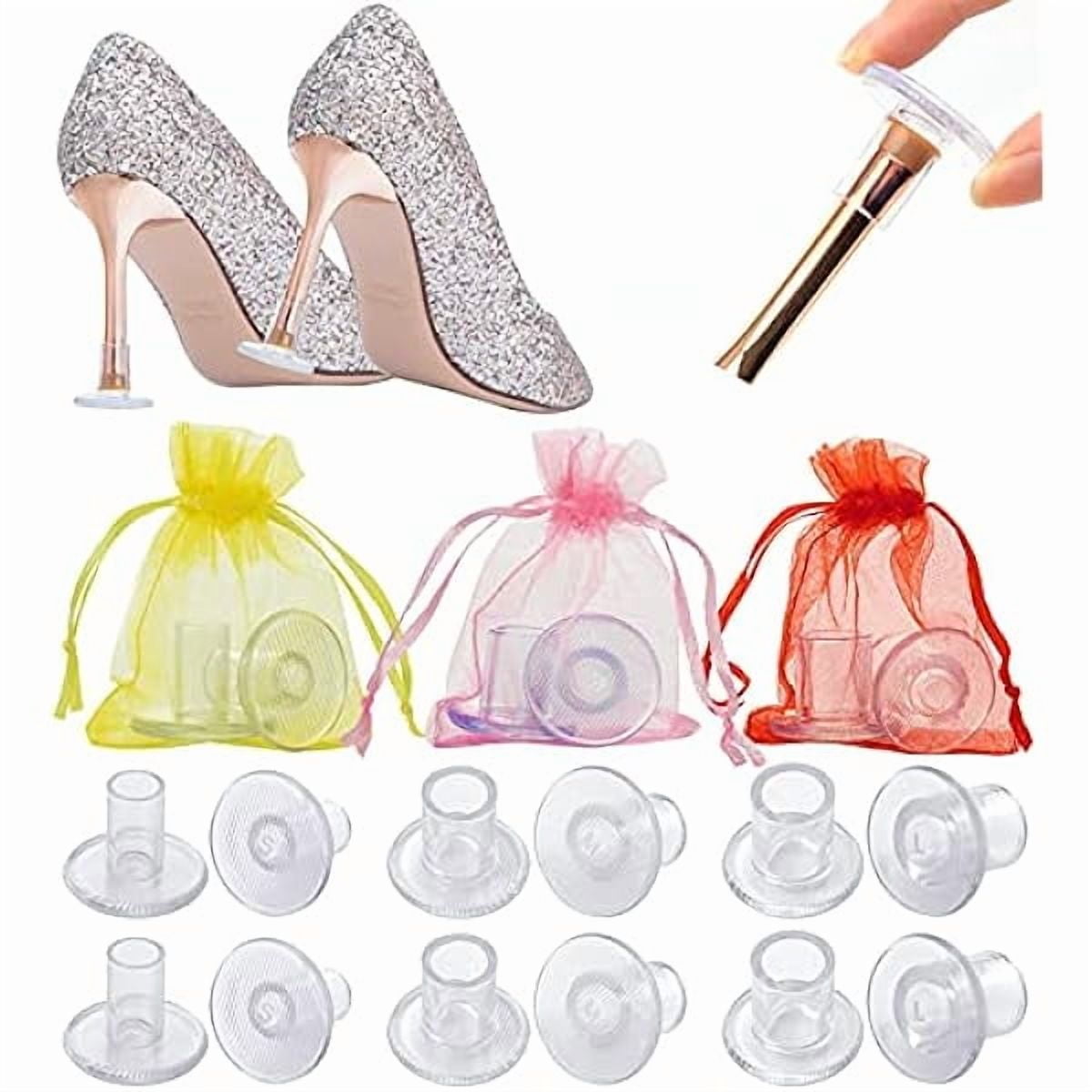 mlp001 6 Pairs Heel Protectors for Grass - 3 Sizes High Heel Protectors ...