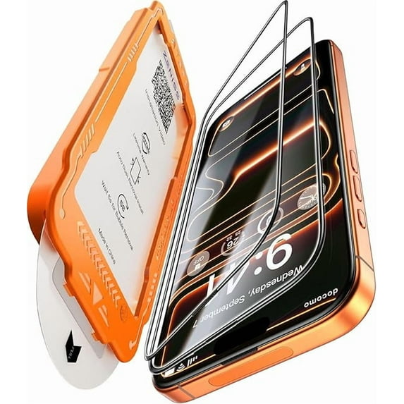 mlp001 9H+ Hardness for iPhone 17 Pro Max Screen Protector 12FT ...