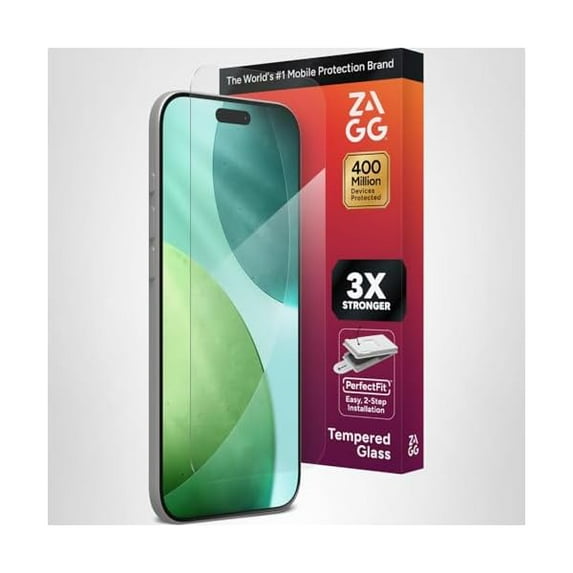 mlp001 Glass+ Screen Protector for iPhone Air - 3X Stronger, Impact ...