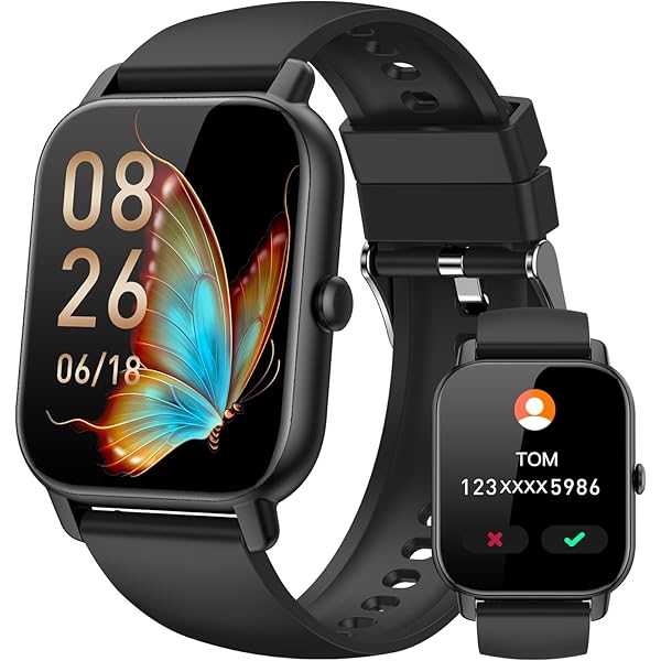 mlp001 Smart Watches for Men Women(Answer/Make Call), 1.85 inch HD ...