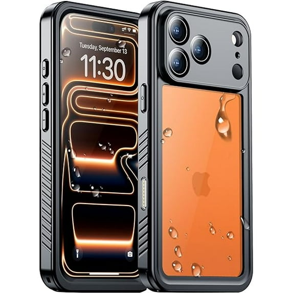 mlp001 Temdan Compatible with iPhone 17 Pro Max Case,Waterproof Built ...