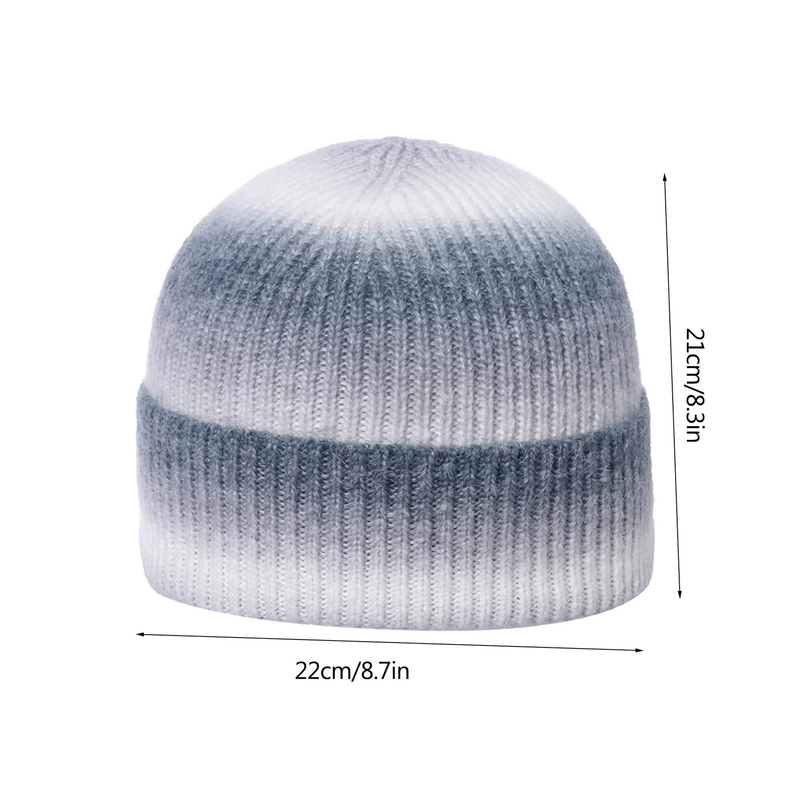 mnjin baseball caps womens and mens winter knitted beanie hat with pom ...