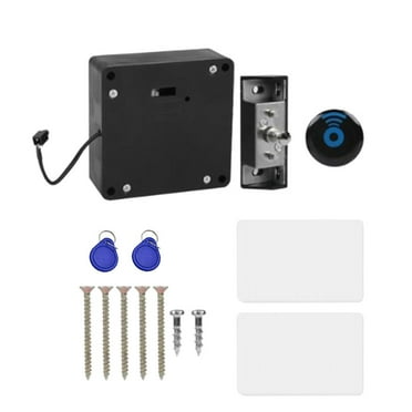 Ausyst Electronics Invisible Electronic Cabinet Lock, DIY RFID Lock for ...