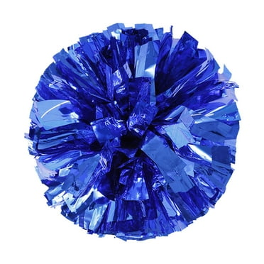 Metallic Cheer Pom Poms Cheerleading Cheerleader Gear 2 pieces one pair ...