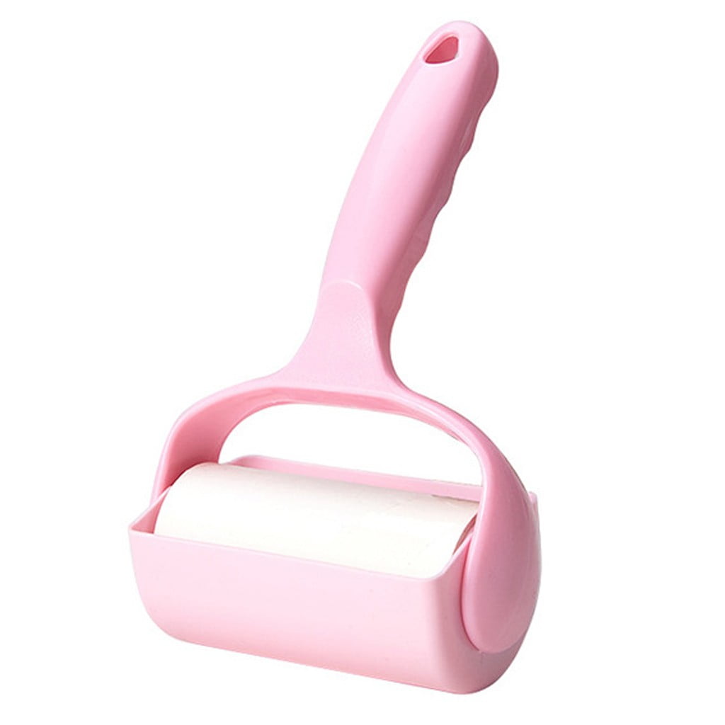 mnjin reusable clothes lint rollers cleaner hair remover roller dog ...