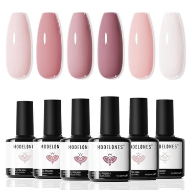 JODSONE 23Pcs Glitter Gel Nail Polish Kit, Soak‑Off Base & Matte Glossy ...