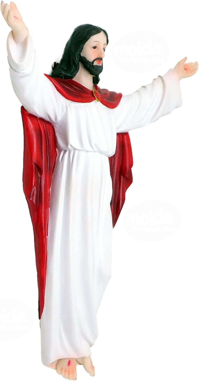 moicla - Jesus, Jesus Resucitado Resin Statue Catholic Figurine ...
