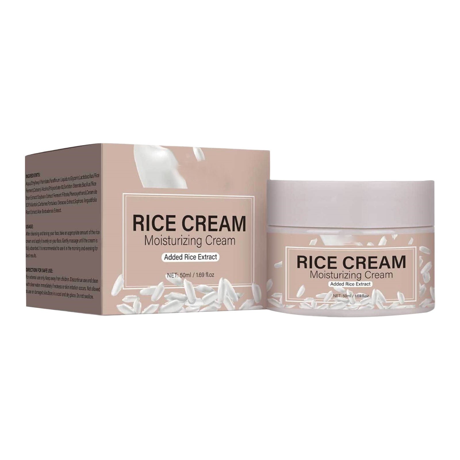 moisturizer face cream Beige Flash Sale Rice Moisturizing Fade Lines ...