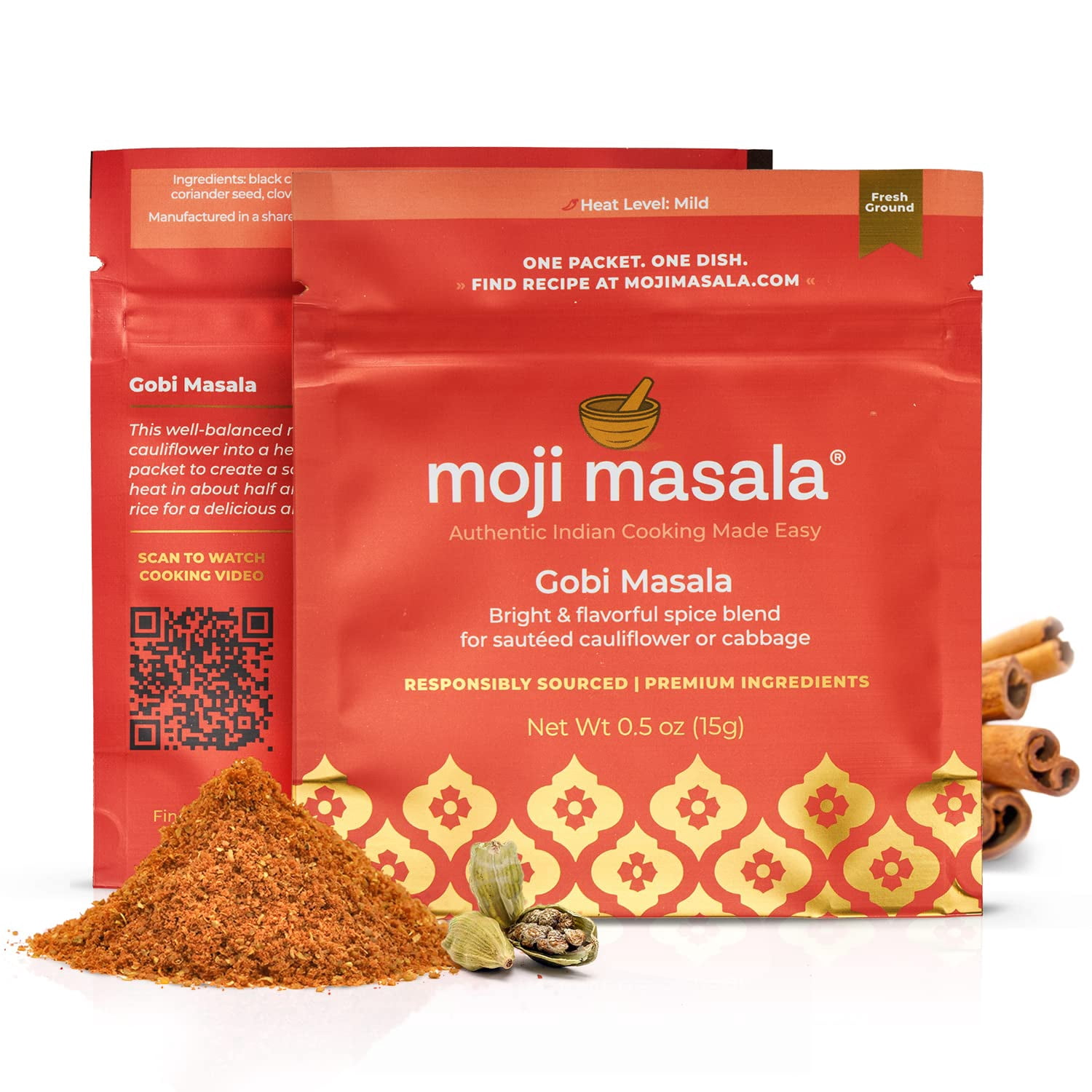 moji masala Indian Spice AKF18 Kits - Gobi Masala Spice Blends - Spice ...