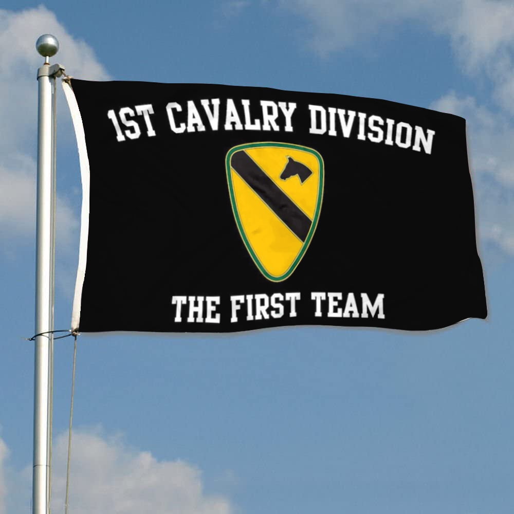 mokarier 1st Cavalry Division Flag The First Team Flag Banner Outdoor ...