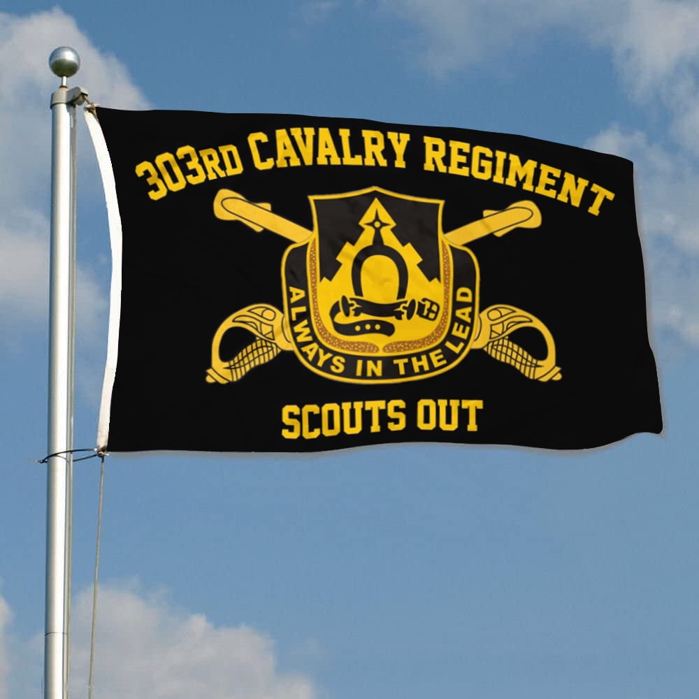 mokarier 303rd Cavalry Regiment Flag Scouts Out Flag Banner Outdoor ...