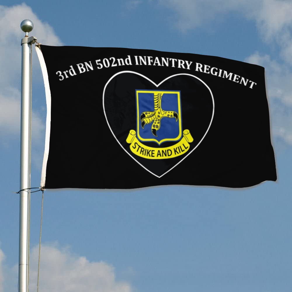 mokarier 3rd BN 502th Infantry Regiment Flag Strike and kill Flag ...