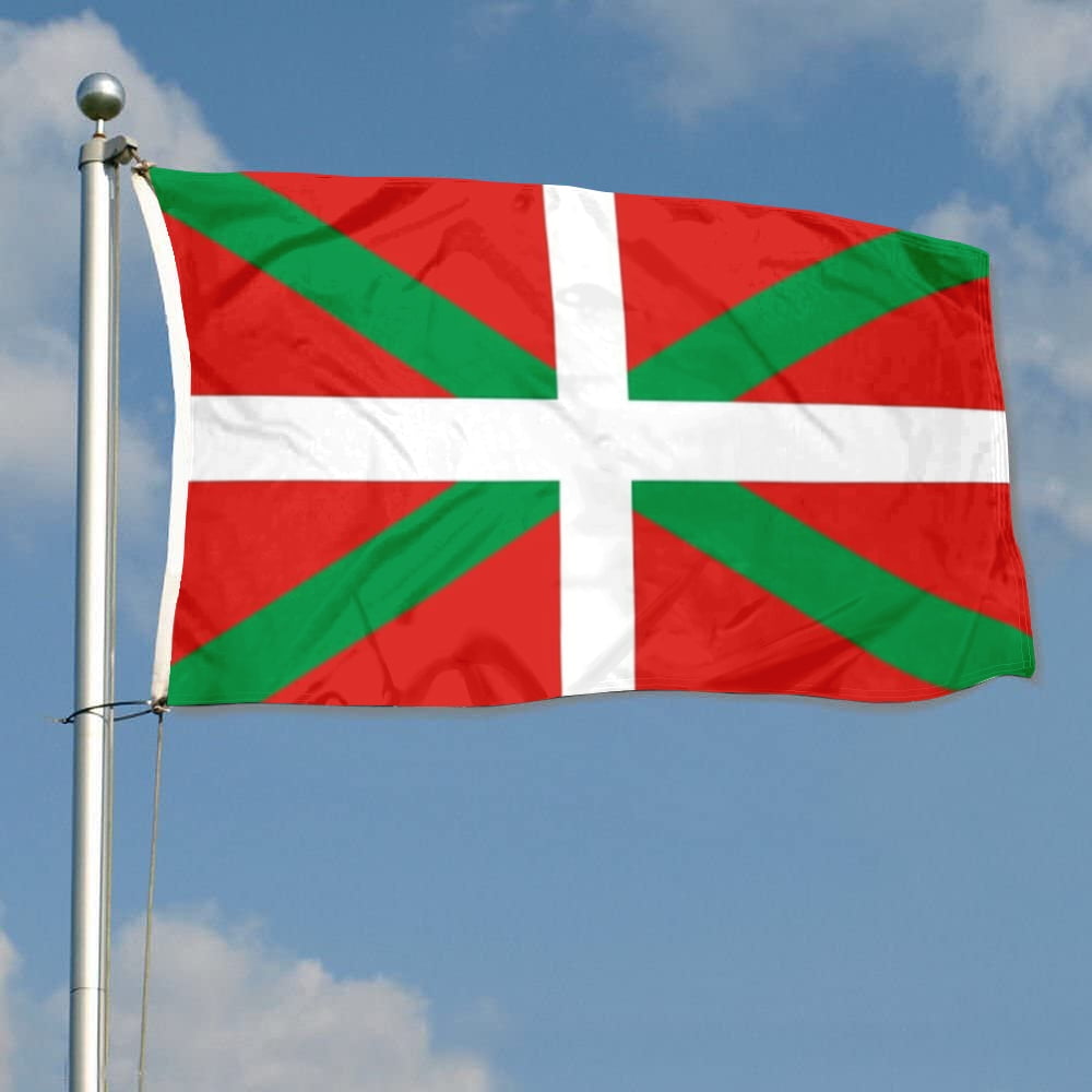 mokarier Basque Country Flag Banner Outdoor Indoor Decoration Flag ...