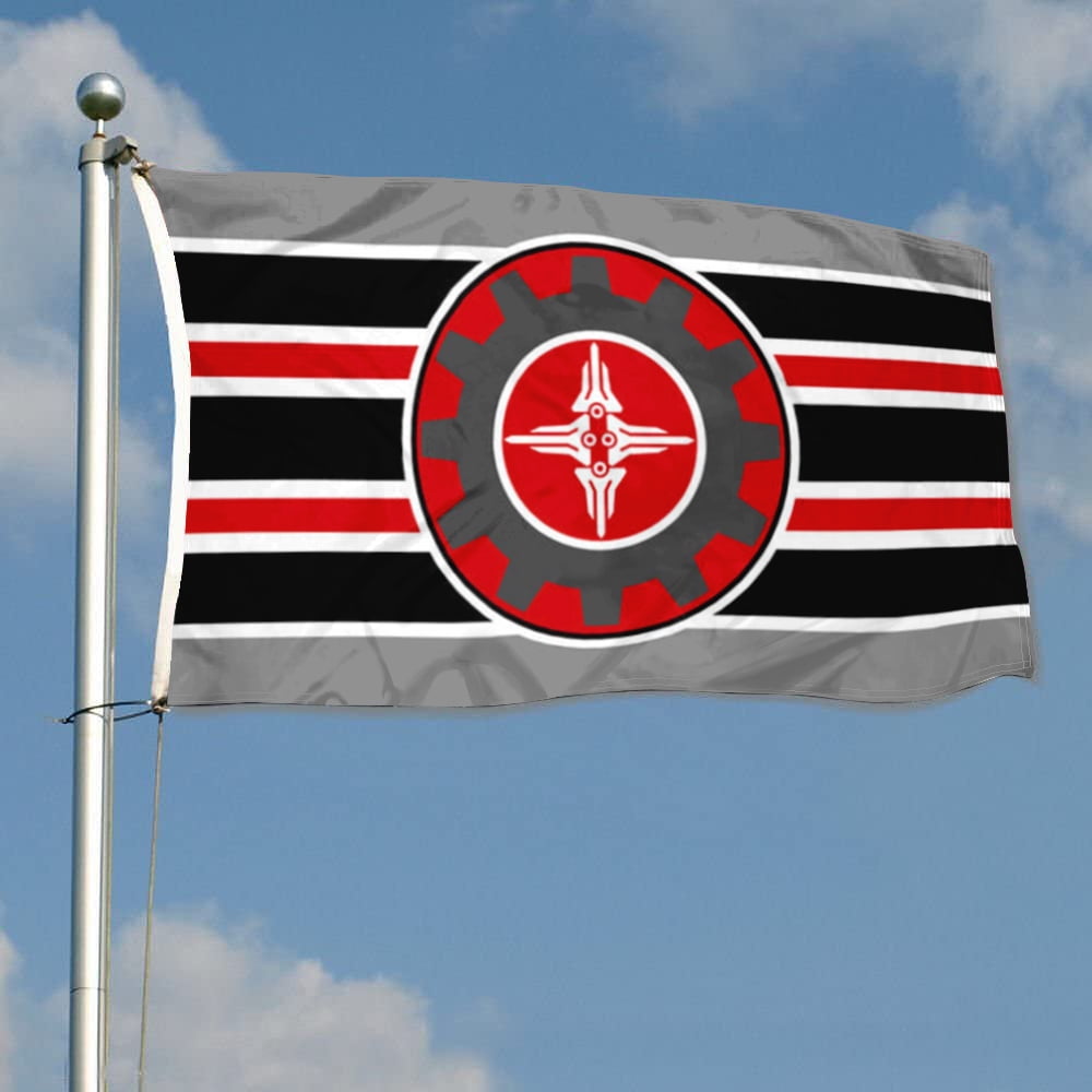 mokarier Sci-Fi Flag Banner Outdoor Indoor Decoration Flag 3x5Feet ...