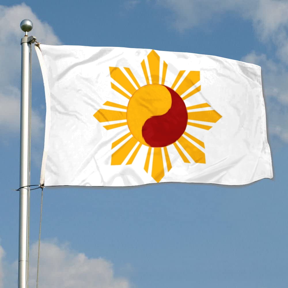 mokarier Two-Sun Revolt Flag Banner Outdoor Indoor Decoration Flag ...